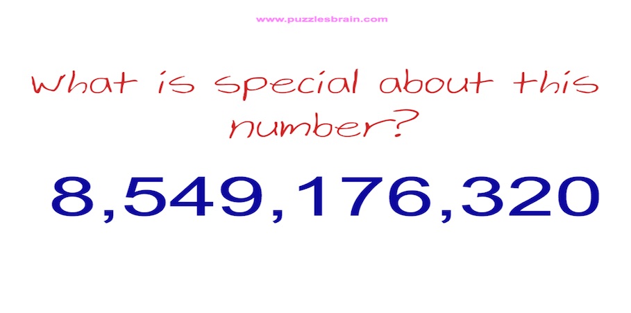 What Is Special About This Number Puzzles Riddles And Brainteasers
